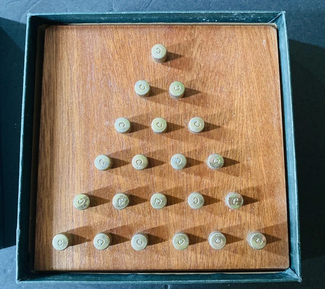 VINTAGE PYRAMID PEG Puzzle Game Crestline 1960's $15.00 - PicClick
