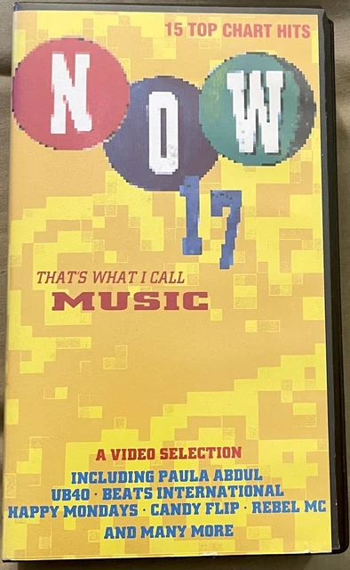 NOW THAT'S WHAT I Call Music 17 (NOW 17) (VHS) (Used, Very Good) £10.00 ...