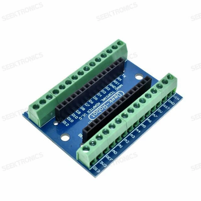 STANDARD TERMINAL ADAPTER Board For Arduino Nano 3.0 V3.0 AVR ...