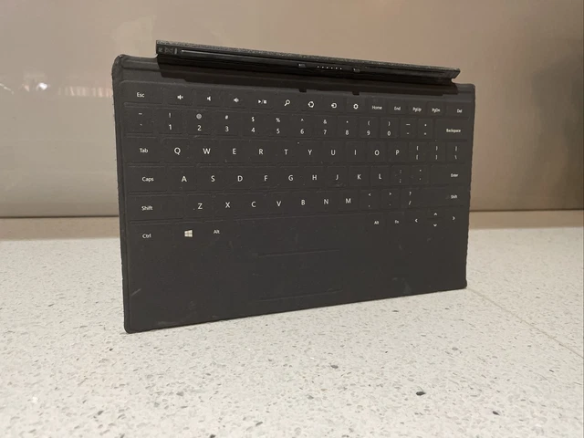 MICROSOFT SURFACE TOUCH Cover Keyboard Model 1515 For RT, Pro 1, Pro 2 ...