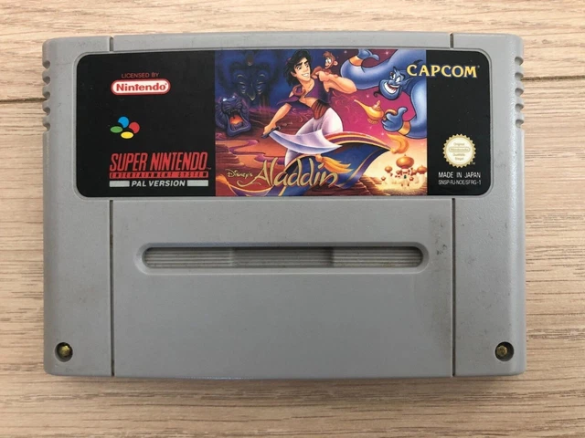 ALADDIN SNES PAL NUR MODUL Deutsch Deutsche Version Disneys Alladdin ...