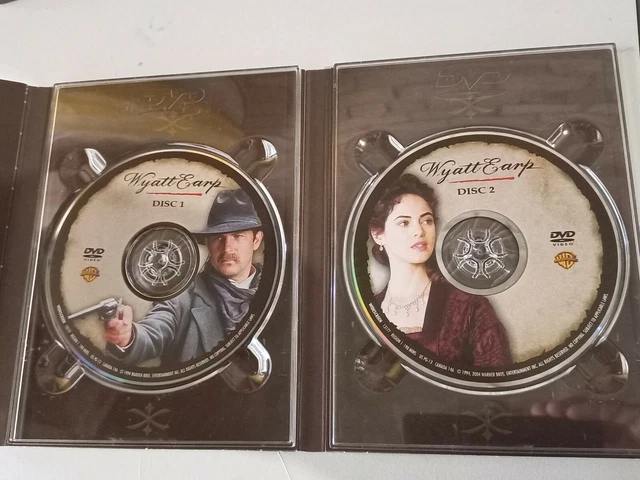 WYATT EARP 2 Disc Special Edition DVD ~ Reg 1 NTSC ~ Kevin Costner ...
