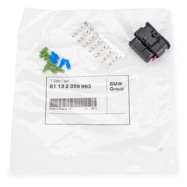 ORIGINAL BMW REP.-SATZ Reparatursatz Buchse Stecker Gehäuse 6-Pin ...