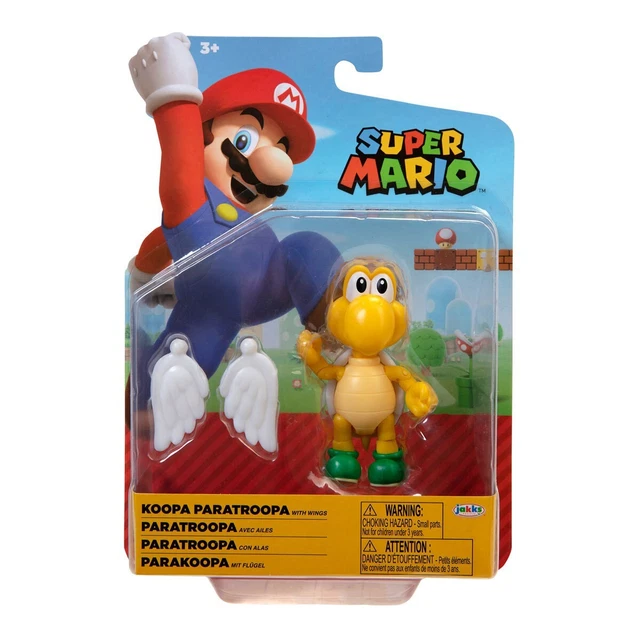 NINTENDO SUPER MARIO Figure Koopa Paratrooper With Wings - new EUR 22 ...