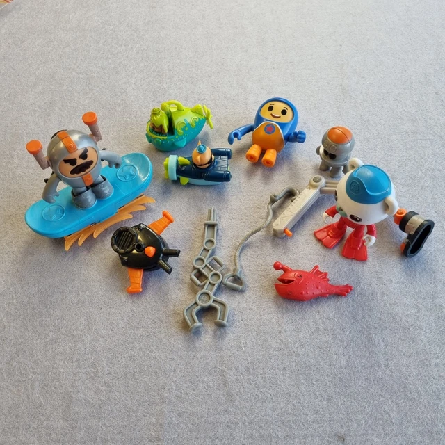 OCTONAUTS MINI FIGURINES Character Toys & Accessories Bundle Mattel ...