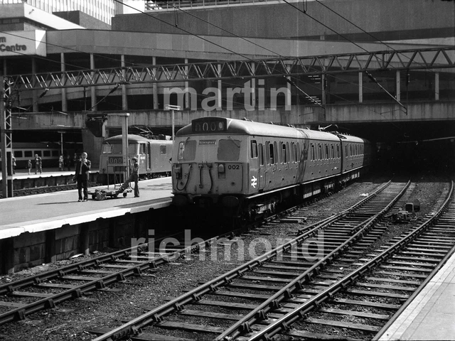 BIRMINGHAM NEW STREET Class 304 EMU 304002 28.10.78 4.5 x 6 cm Negative ...