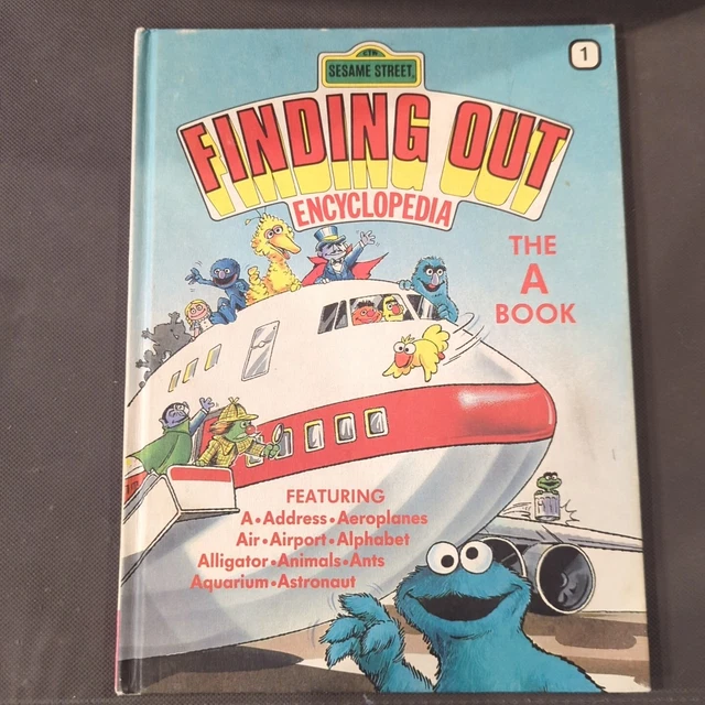 THE SESAME STREET Finding Out Encyclopedia - Book Set Volumes #1-13 $30 ...