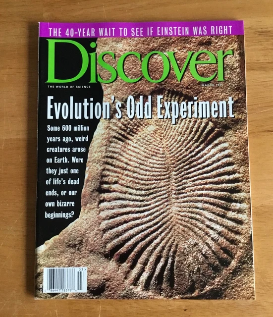 DISCOVER MAGAZINE MARCH 1997 Evolution’s Odd Experiment No Label ...
