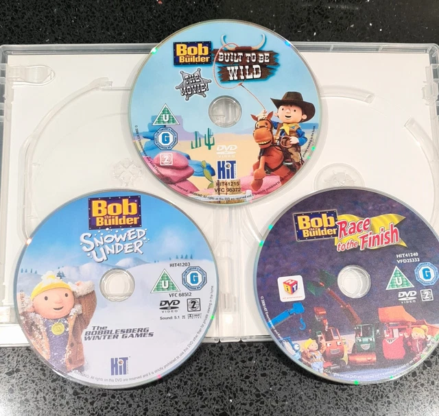 BOB THE BUILDER DVD Bundle. 4 movie discs inc Legend of the Golden ...