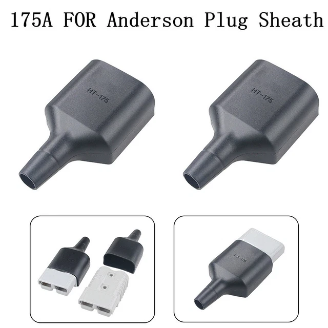 BLACK 175A 600V For Anderson Plug Cover Suitable for Caravans and ...