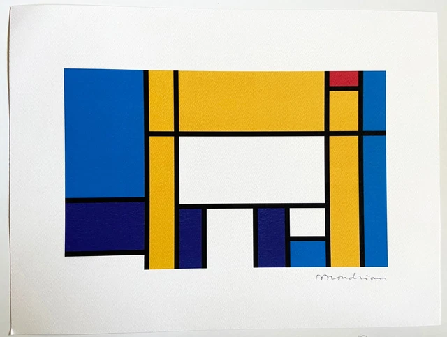 PIET MONDRIAN YALE 1979 (Kandinsky Bauhaus Albers Max Bill Paul Klee ...