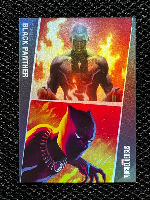 CARD CARTE PANINI Marvel Versus 2022 Alter Ego Black Panther # 81 Mint ...