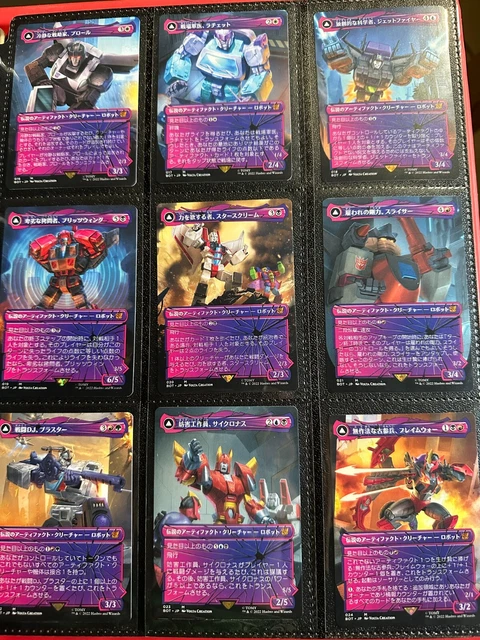 TRANSFORMERS FULL SET & Singles, FOILs, Shattered Glass - Make Your ...