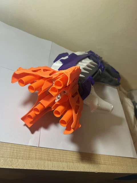 NERF RAVAGER BLASTER Alien Gun Without Darts Rare Blaster Alien Menace ...