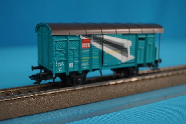 MARKLIN 46052 SBB CFF Closed Freight Car GLEISBAUER EUR 19,50 - PicClick FR
