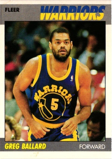 GREG BALLARD 1987-88 Fleer Basketball #7 ACHETEZ 2 ARTICLES POUR 50 % ...