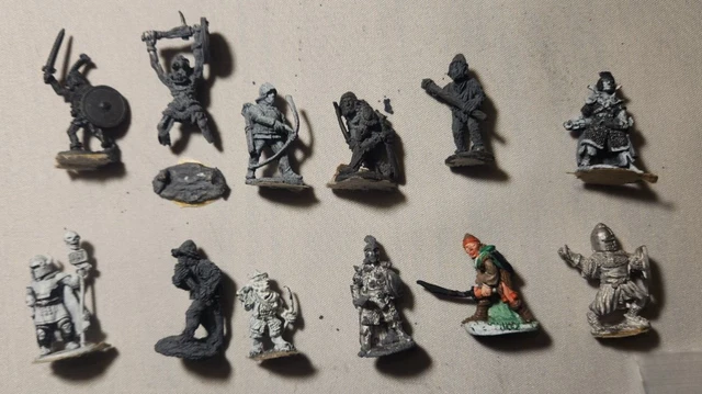 EARLY CITADEL GAMES Workshop Metal Figures Miniature Job Lot A3 £9.99 ...