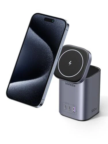 UGREEN NEXODE 100W USB-C Ladegerät mit MagSafe 15W Netzteil GaN Charger 4-in-1 L EUR 165,59 ...