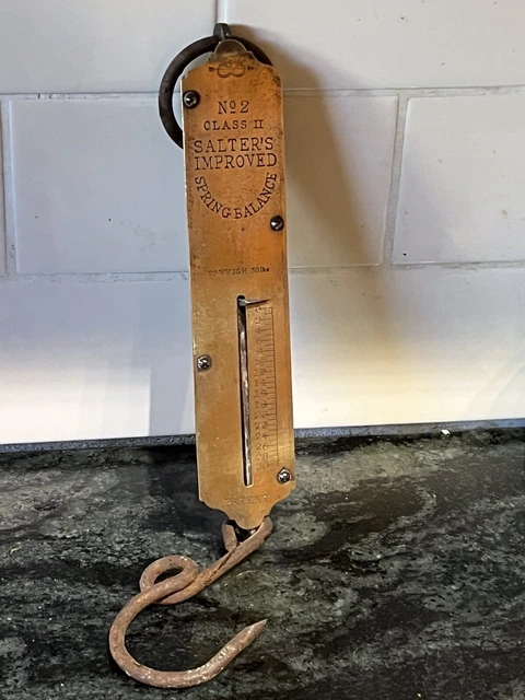 VINTAGE SALTER IMPROVED Spring Scale No II Class2 $20.00 - PicClick AU