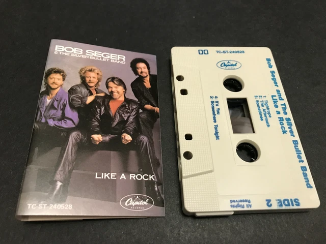 BOB SEGER AND The Silver Bullet Band Like A Rock Australian Cassette ...