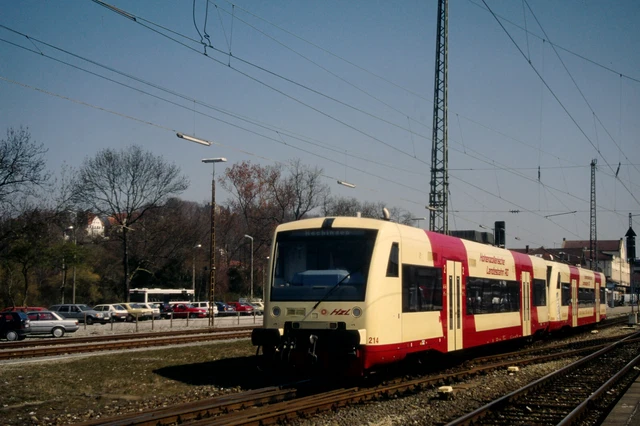 DIA HZL VT214 Tübingen 31.03.1998 Triebwagen gerahmt S-V5-57 EUR 5,19 - PicClick DE
