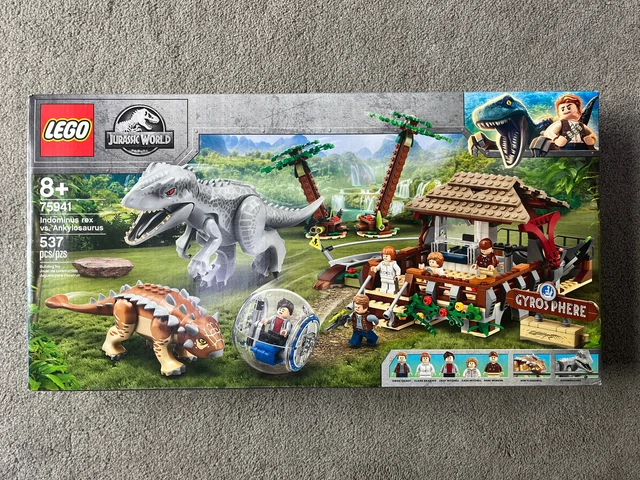 LEGO JURASSIC WORLD: Indominus Rex vs. Ankylosaurus (75941) neuf et ...