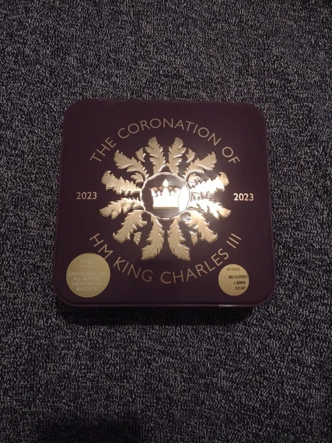 KING CHARLES III Coronation May 2023 M&S Marks & Spencer Shortbread ... KING CHARLES III Coronation May 2023 M&S Marks & Spencer Shortbread ...