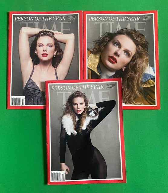 TAYLOR SWIFT TIME Magazine December 2023 Person of The Year *SET OF ALL THREE* $60.82 - PicClick CA