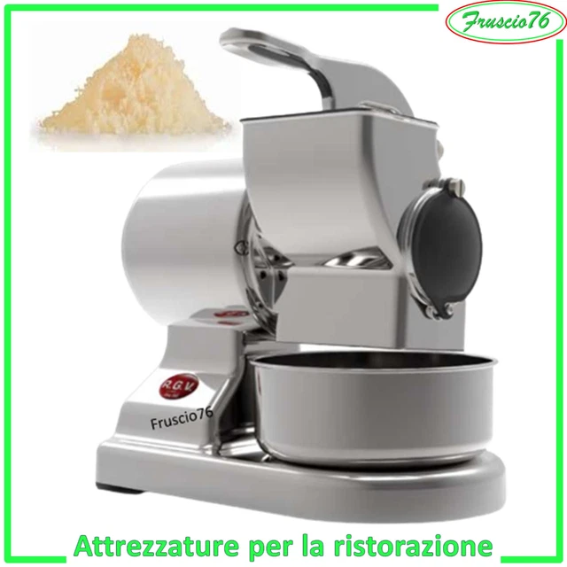 GRATTUGIA ELETTRICA FORMAGGIO Professionale RGV Robusta 450 W Rullo ...