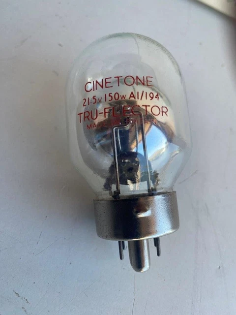 VINTAGE CINETONE TRU-FLECTOR Movie Projector Bulb $30.00 - PicClick AU