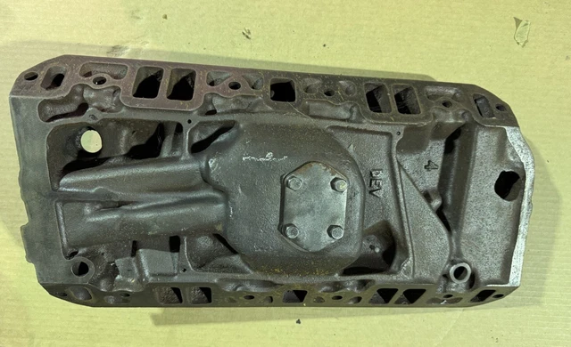 AMC JAVELIN AMX intake manifold 1973 401 factory cast iron rare 3217486 ...