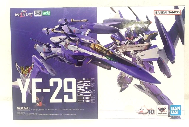 MACROSS DX CHOGOKIN YF-29 Durandal Full Set Pack 22 cm Bandai Tamashii ...