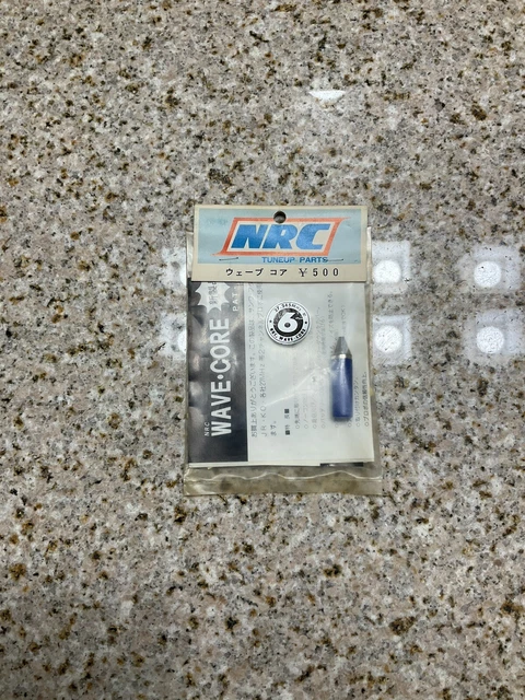 VINTAGE NRC BLUE Channel 6 Japanese Antenna Topper RC Car RC10 Tamiya ...