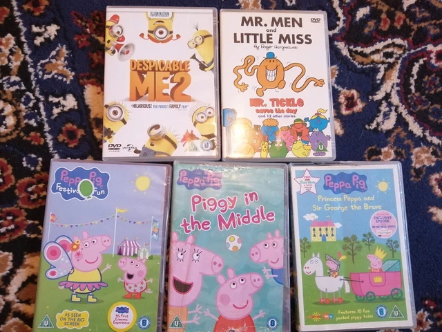 PEPPA PIG, MR Men, Despicable me 2 kids Dvd Bundle £10.00 - PicClick UK