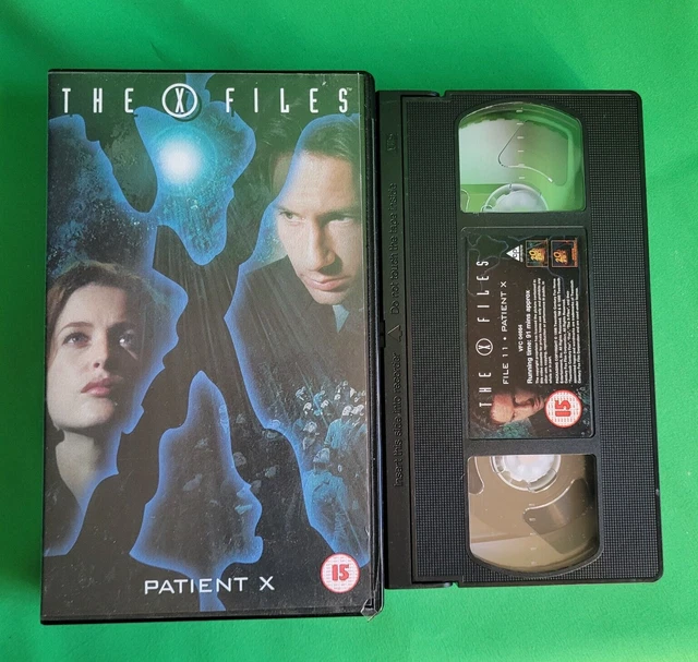 THE X FILES File 11: Patient X VHS Video PAL 1997 Tested Working red ...