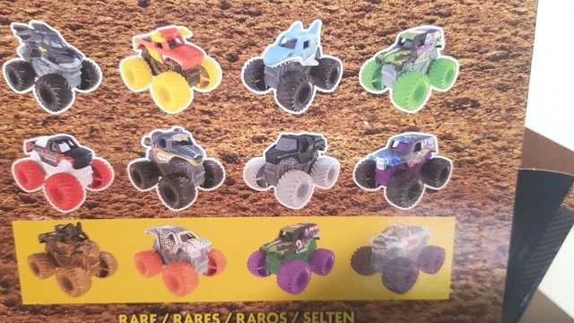 🔥2023 #784🔥MONSTER JAM MINI Series #11 🔥Black Wheel MEGALODON 🔥 $8.72 ...