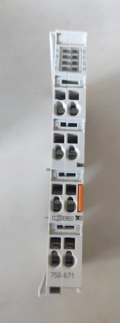 WAGO 750-671 STEPPERMOTORKLEMME Steppercontroller Modbus SPS EUR 50,00 ...