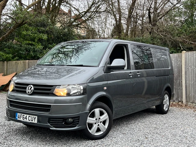 VW TRANSPORTER HIGHLINE T5.1 Factory Kombi 140 Ps 6 Speed Lwb Tailgate ...