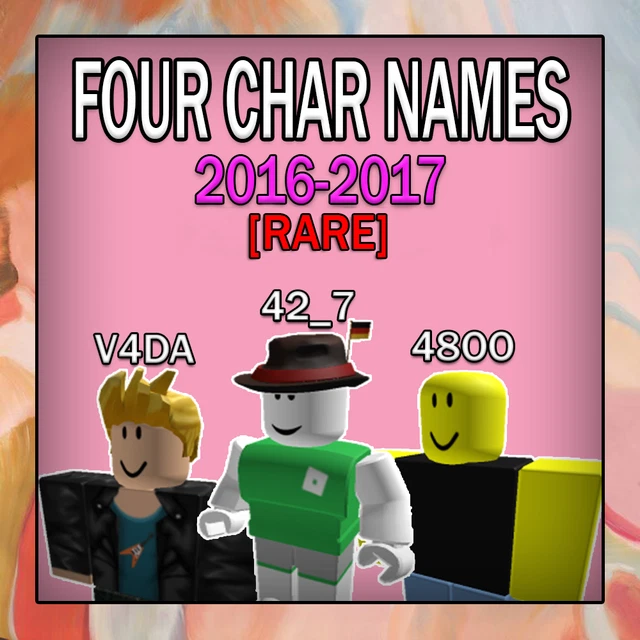 Roblox 4 Letter FOR SALE PicClick roblox-4-letter-for-sale-picclick