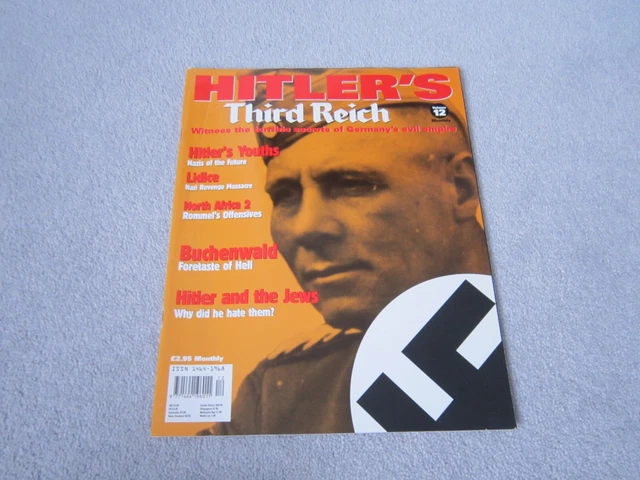 HITLER'S THIRD REICH magazine issue 12 ,1999, Buchenwald ,Lidice,North ...