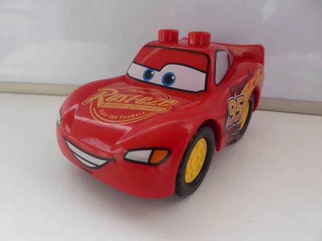 LEGO DUPLO DISNEY Cars Lightning McQueen Rust-eze Character Car £6.95 ...