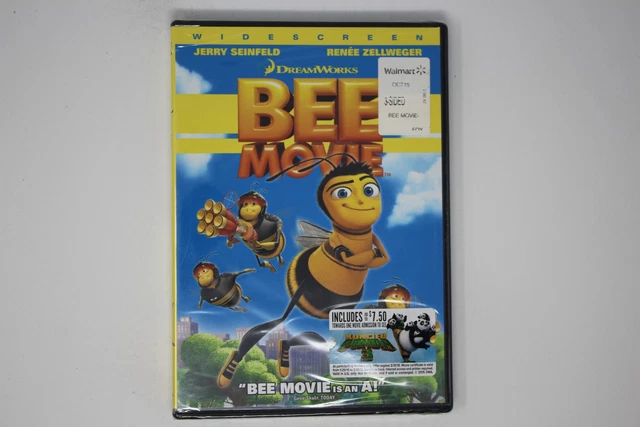 BEE MOVIE DVD Widescreen Dreamworks Jerry Seinfeld $12.55 - PicClick CA