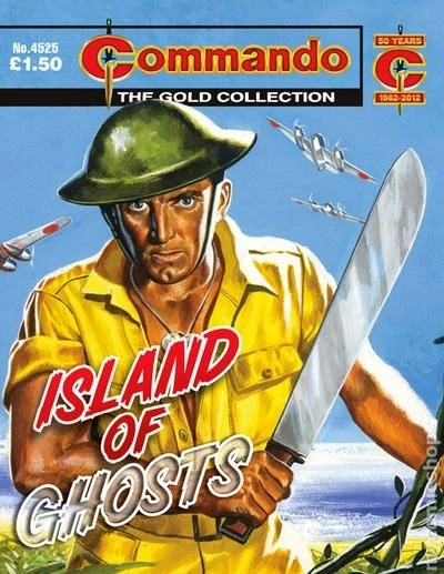 COMMANDO FOR ACTION and Adventure #4525 VG+ 4.5 2012 Stock Image Low ...