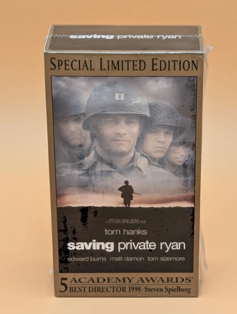 SAVING PRIVATE RYAN (VHS, 2-Tape Set, Special Limited Edition) FACTORY ...