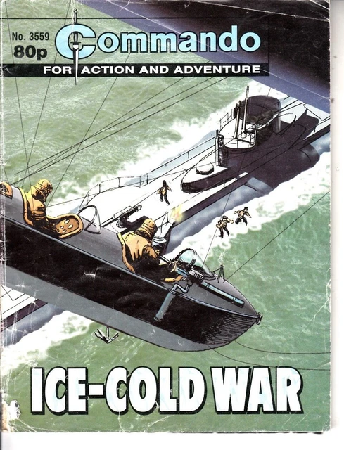COMMANDO COMIC ICE COLD WAR Issue No 3559 EUR 6,99 - PicClick IT