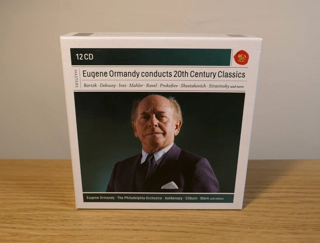 EUGENE ORMANDY CONDUCTS 20th Century Classics 12 CD Box Set *LIKE NEW* RCA £40.00 - PicClick UK