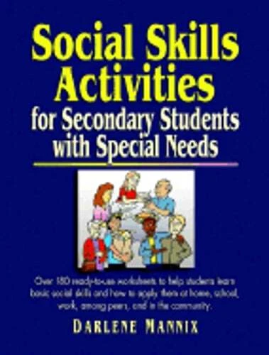 SOCIAL SKILLS ACTIVITIES For Secondary Students With Special Needs By 