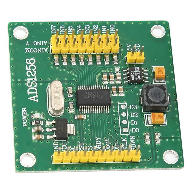 ANALOG TO DIGITAL Conversion Module 24-Bit 8-Channel ADC Signal ...