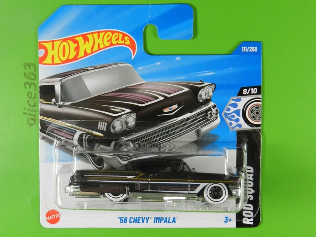 HOT WHEELS 2025 - '58 Chevy Impala - Rod Squad - 111 - Nuovo In OVP EUR ...