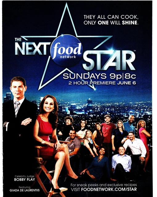 FRAMED ADVERT 10X8& THE NEXT FOOD NETWORK STAR TV SHOW £19.99 - PicClick UK